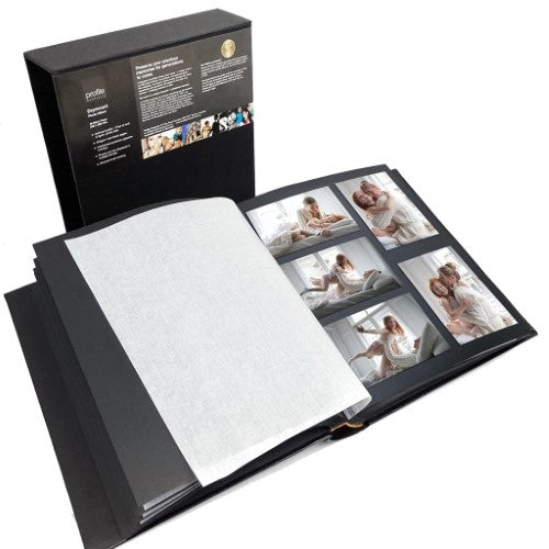 Profile - Regal Black Drymount Photo Album - 24x29cm - 80 Black Pages ...