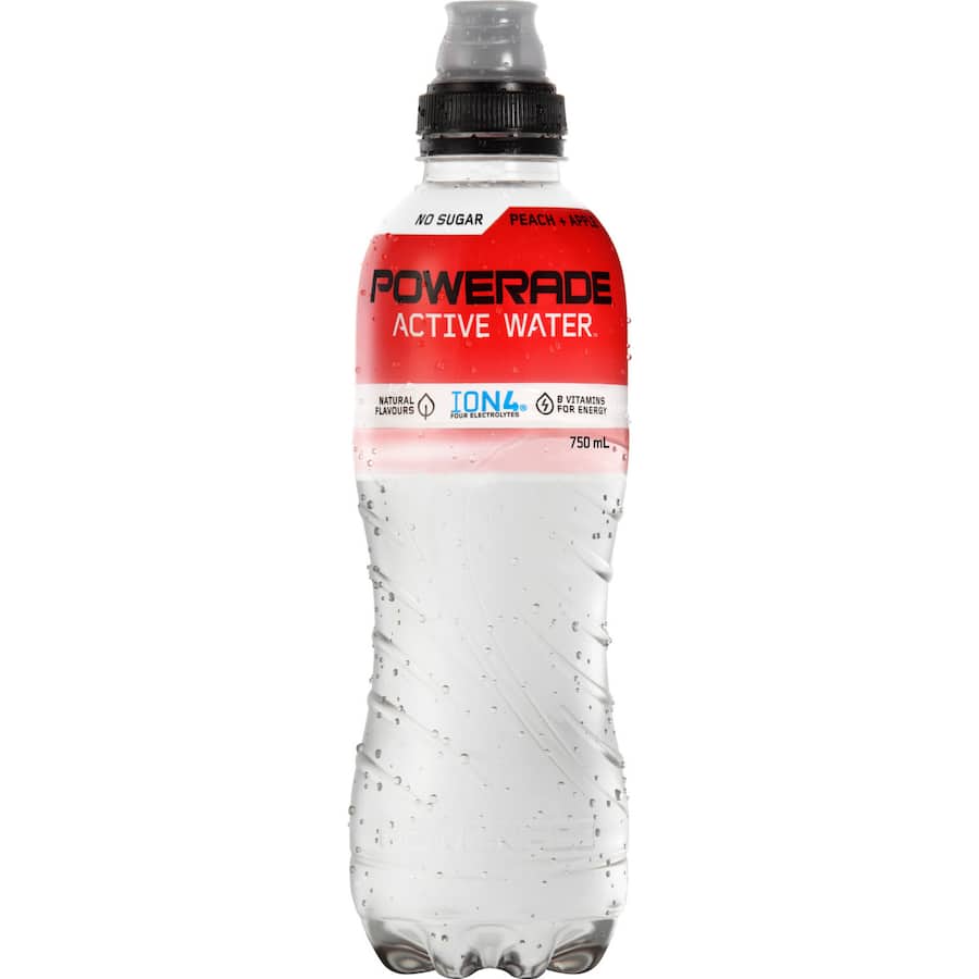 Powerade Active Water Peach & Apple - Smartfox NZ – SmartfoxNZ