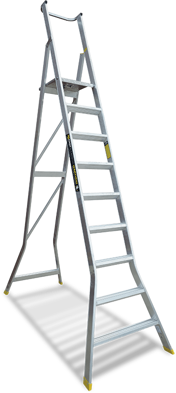 Easy Access Warthog Platform Ladder 9 Step | Smartfox NZ – SmartfoxNZ