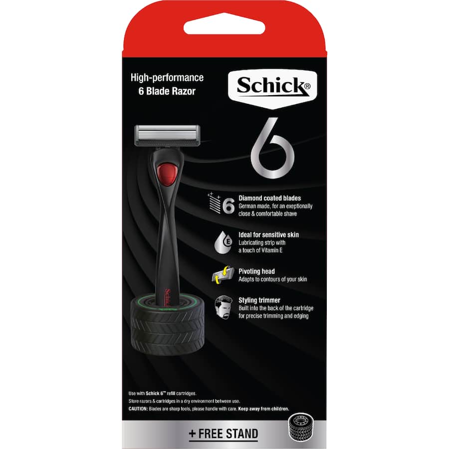 Schick Blade Razor Kit 6 Blade – SmartfoxNZ