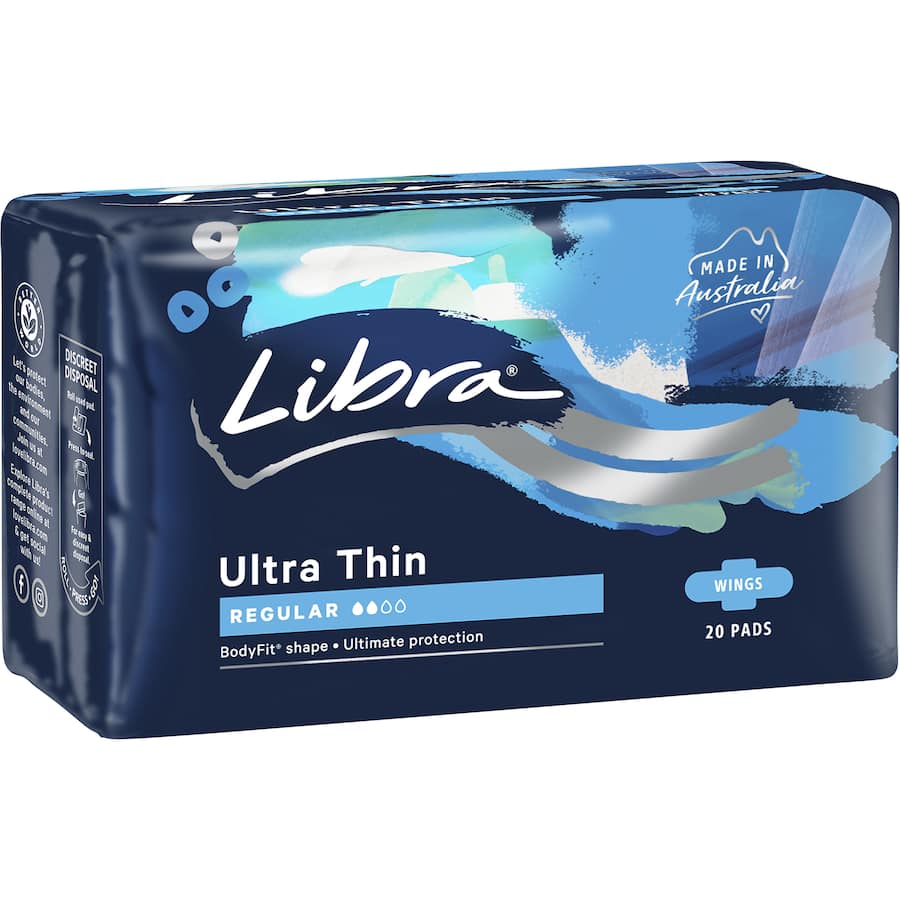 Libra Ultra Thin Pads Regular with Wings - Leak-Free Comfort – SmartfoxNZ