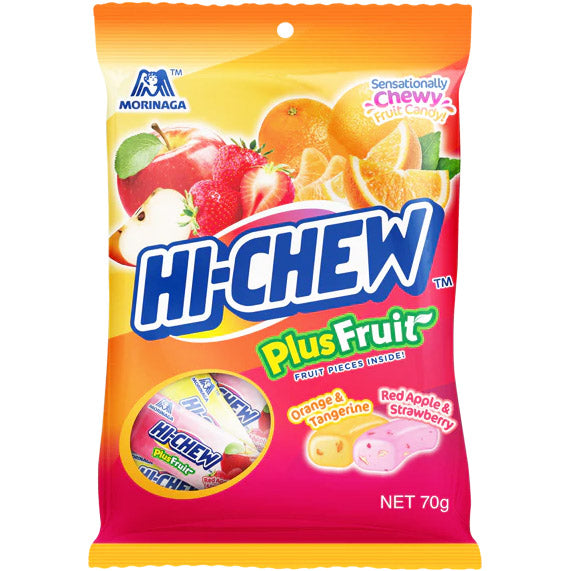 Hi-Chew Bag Plus Fruit 100g - Pack of 6 | Smartfox NZ – SmartfoxNZ
