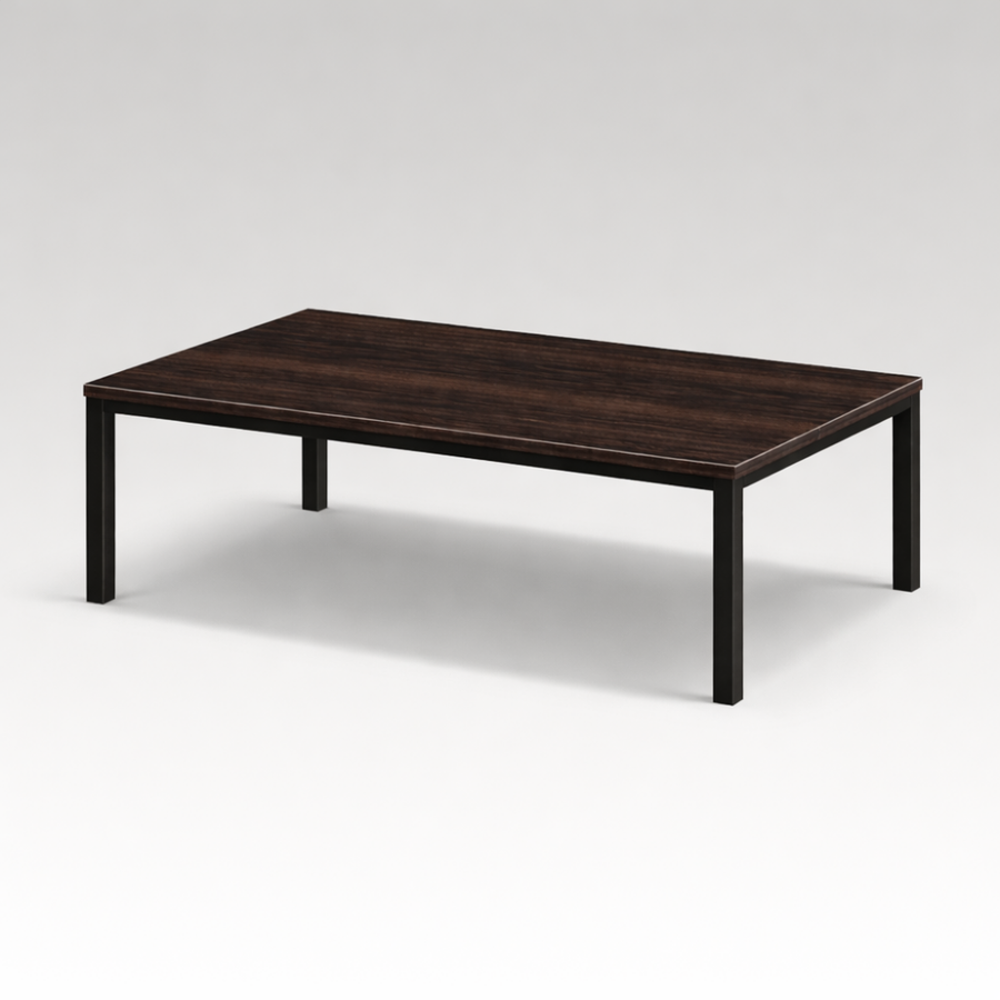 Studio Steel Framed Coffee Table 1200x600mm - Dark – SmartfoxNZ