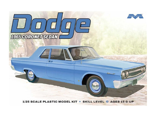 Moebius 1/25 1965 Dodge Coronet Sedan Plastic Model Kit – SmartfoxNZ