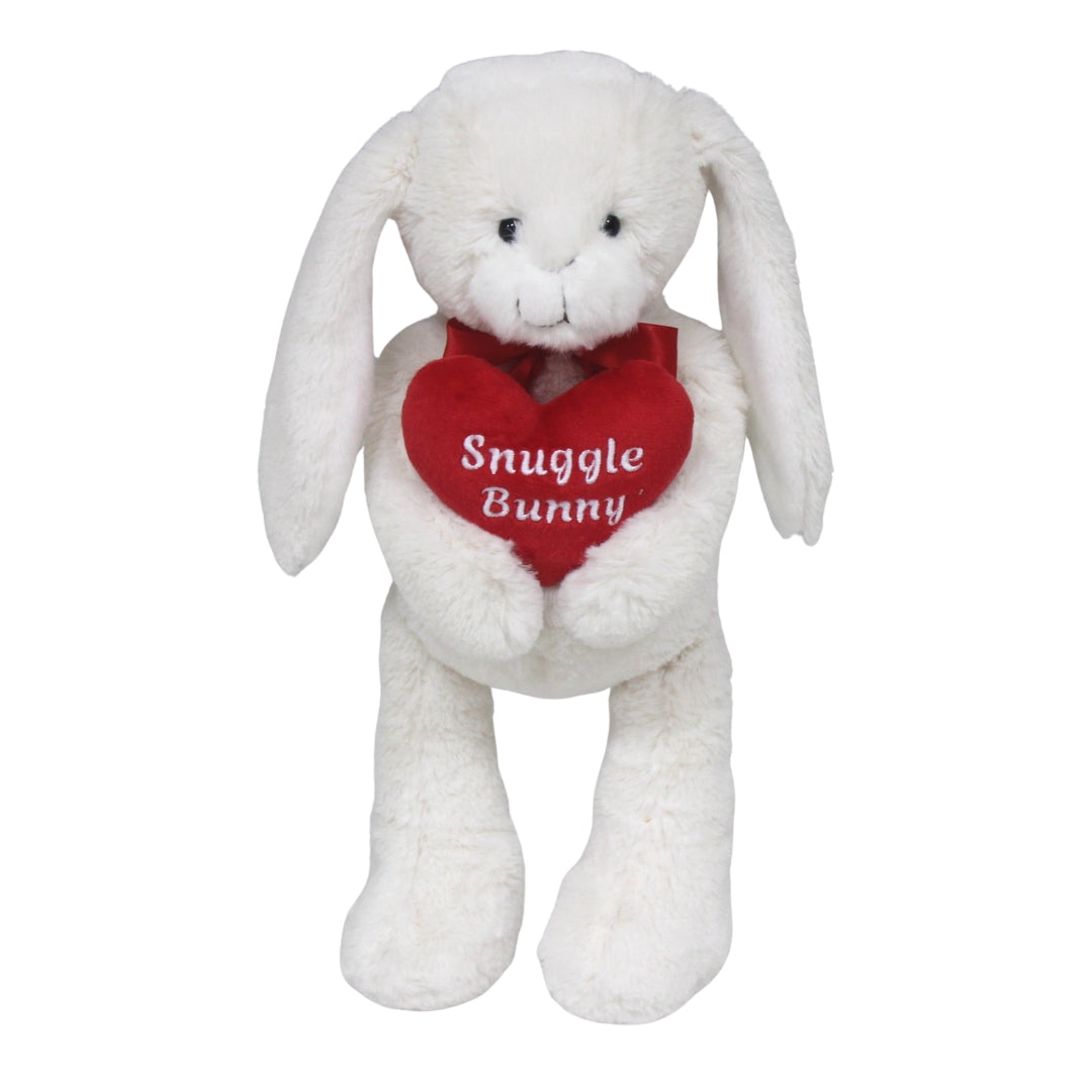 Long Legged Snuggle Bunny - Soft Plush Toy with Heart – SmartfoxNZ