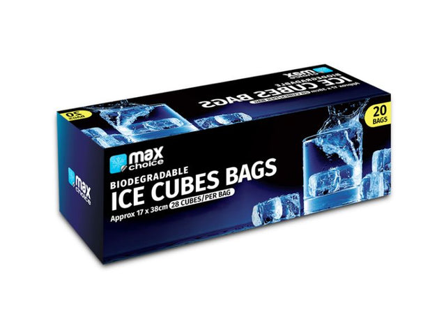 Biodegradable Ice Cube Bags - MC (24 Packs) | Smartfox NZ – SmartfoxNZ