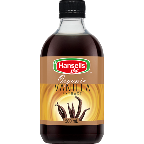 Hansells Organic Vanilla Extract 500ml | Smartfox NZ – SmartfoxNZ