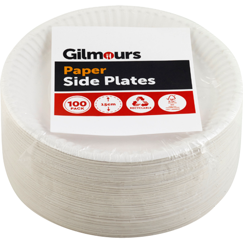 Gilmours Paper Side Plates - Eco-Friendly Disposable Dinnerware ...