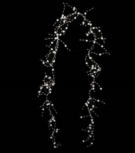 Artificial Pearl Garland - 120cm (White) – SmartfoxNZ