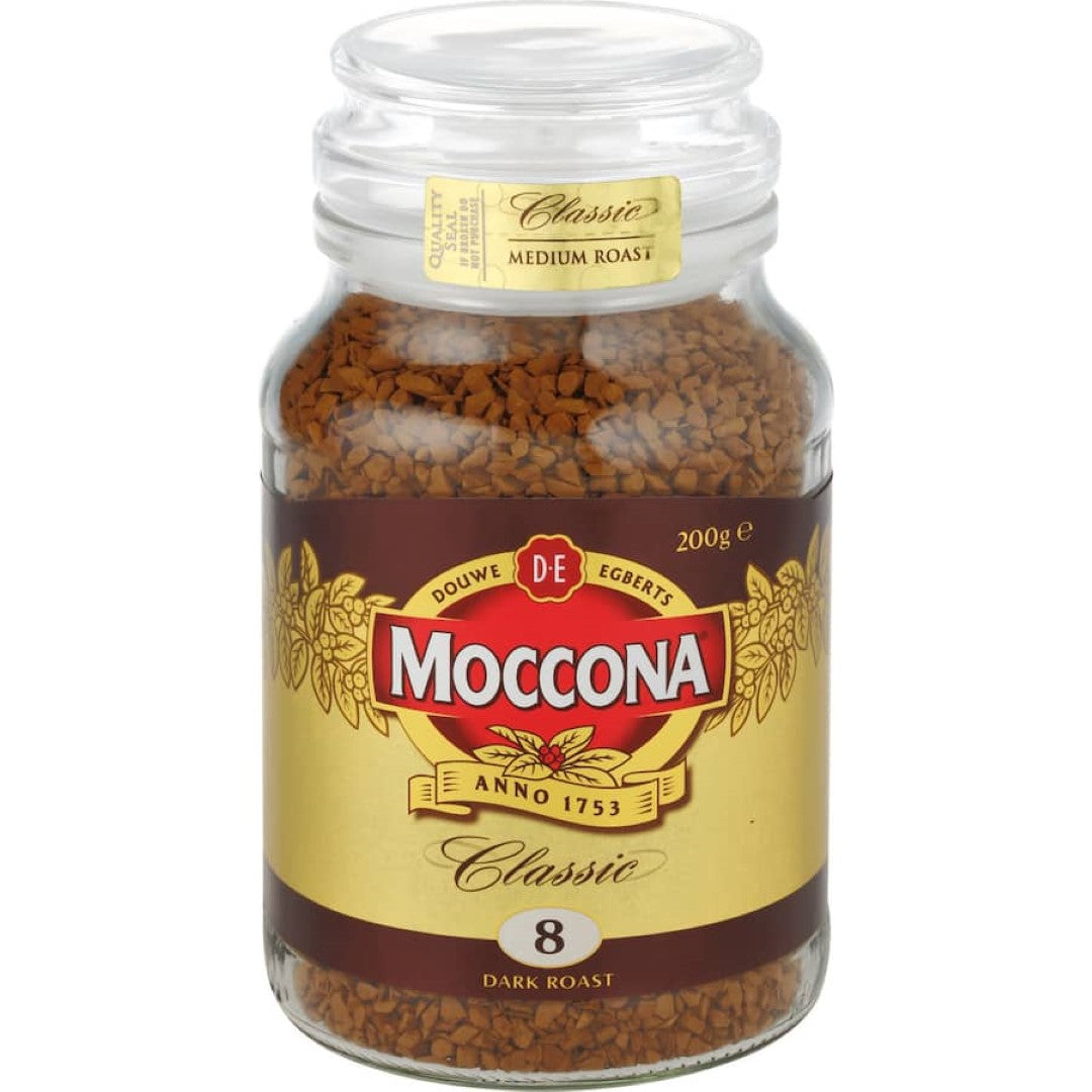 Moccona Dark Roast Instant Coffee 200g - Premium Taste & Quality ...