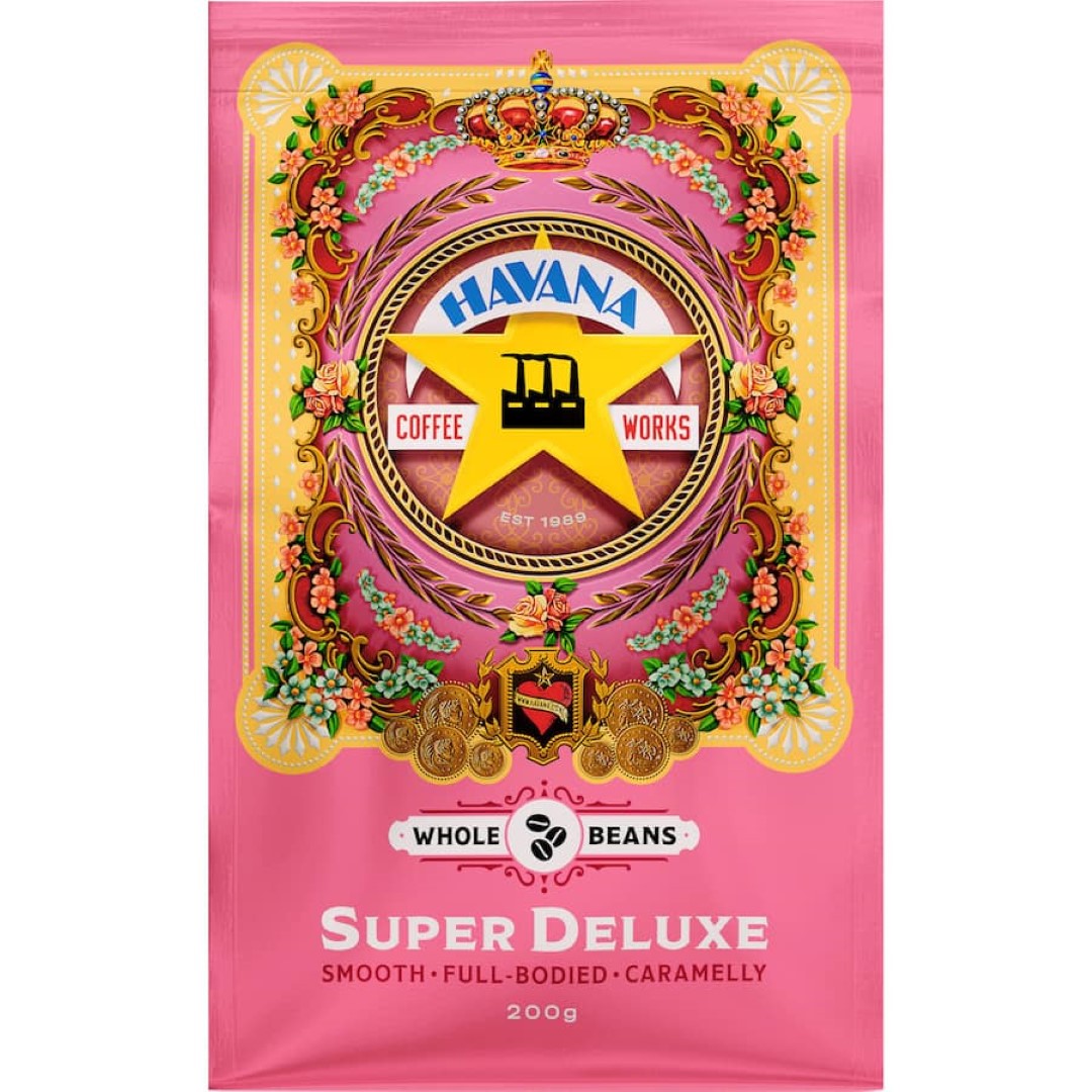Havana Coffee Beans Super Deluxe 200g – SmartfoxNZ