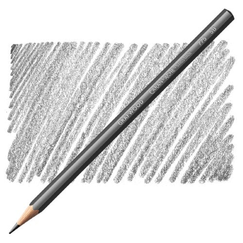 Caran d'Ache Grafwood 5B Graphite Pencils Set of 3 | Smartfox NZ ...