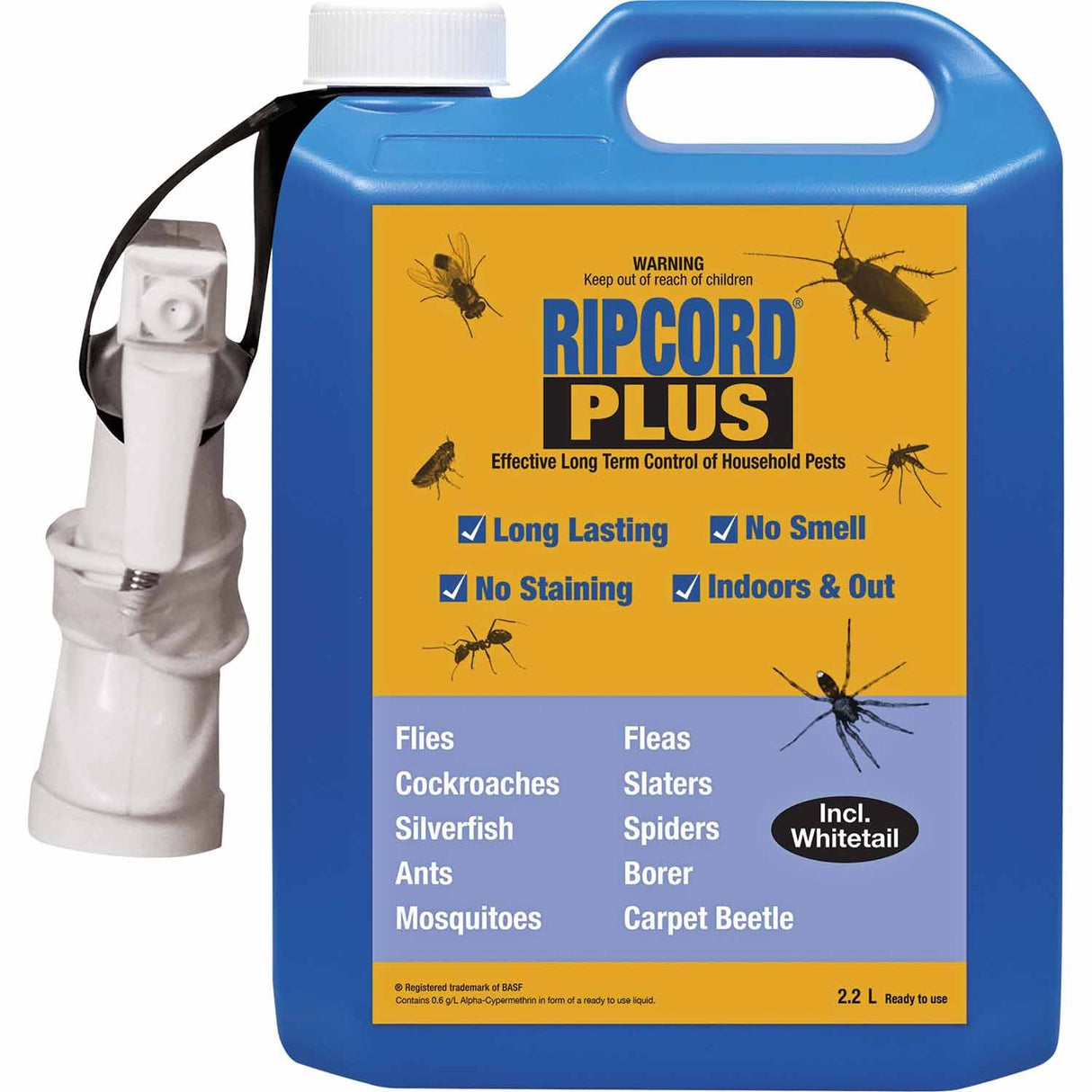 Insect Pest Control Spray - Ripcord Plus Ready to Use (2.2L) – SmartfoxNZ