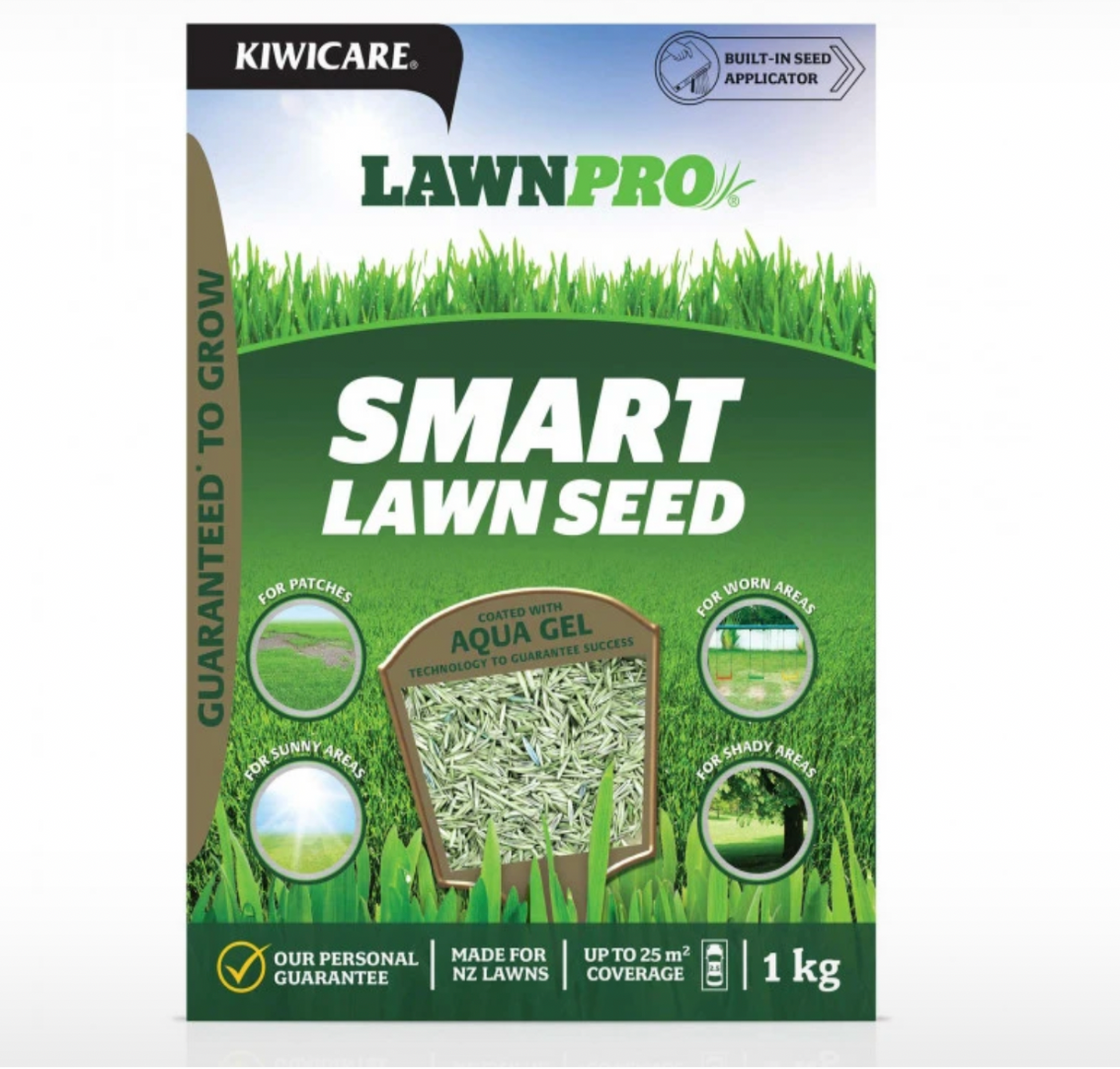 LawnPro Smart Seed - Kiwicare (1.0kg) – SmartfoxNZ