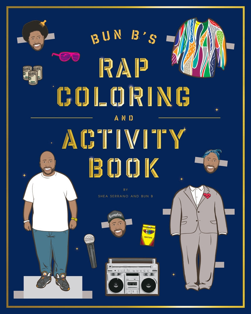 Bun B's Rap Coloring and Activity Book – SmartfoxNZ