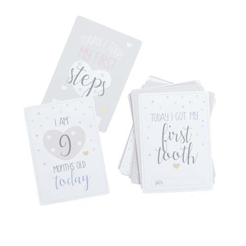 Baby Shower Milestone Cards - Pack of 20 – SmartfoxNZ