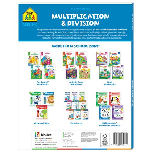 Multiplication & Division: An I Know It! Book – SmartfoxNZ