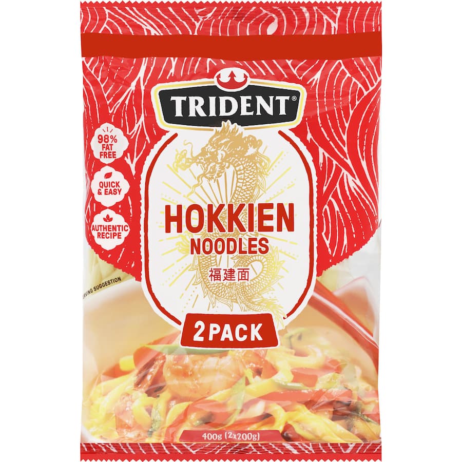 Trident Hokkien Noodles Two Pack - Smartfox NZ | Authentic Flavor ...
