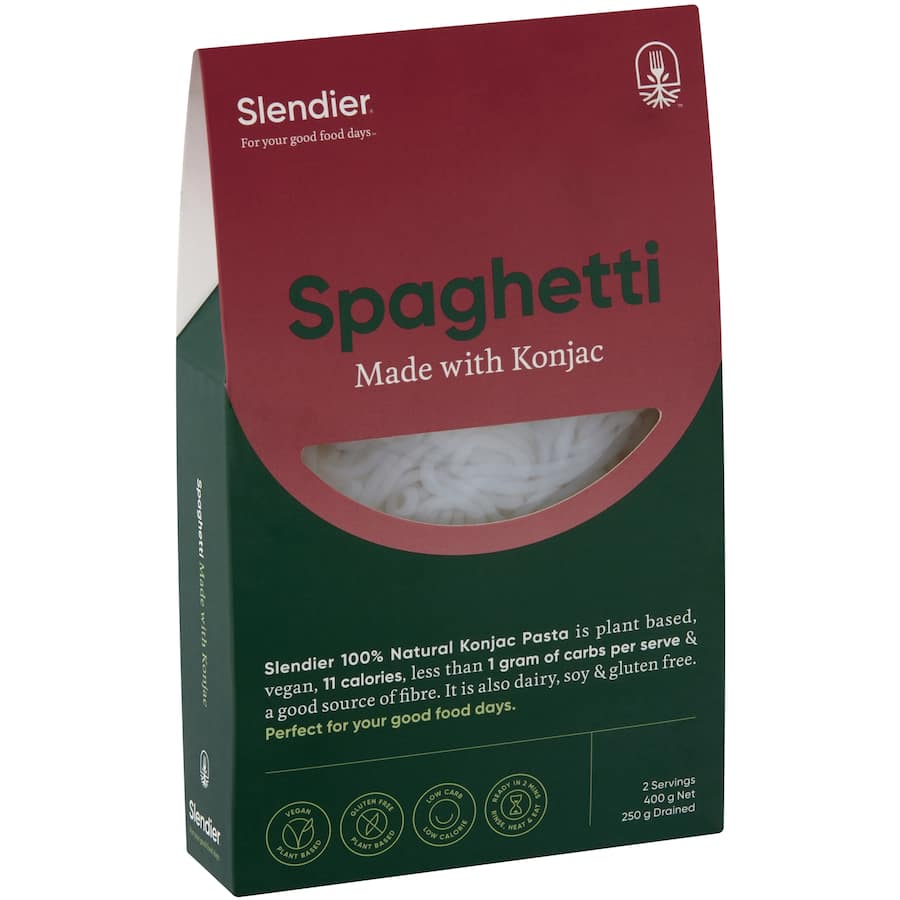 Slendier Slim Prepacked Meal Spaghetti 400g – SmartfoxNZ