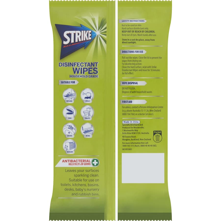 Strike Cleaning Wipes Apple - 100 Pack | Smartfox NZ – SmartfoxNZ