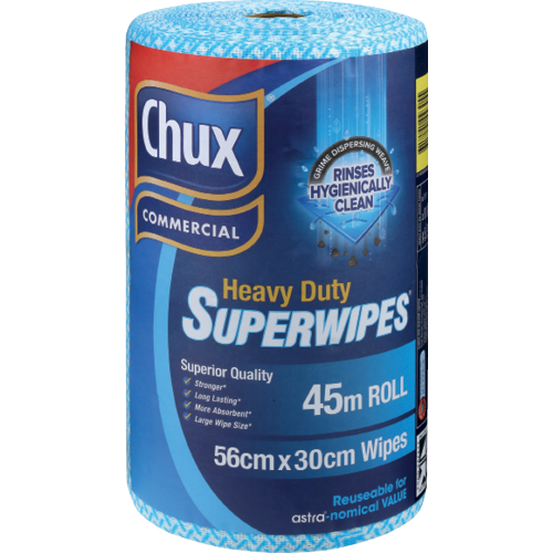 Chux Heavy Duty Blue Cloth Roll 30cm 1pk | Smartfox NZ – SmartfoxNZ
